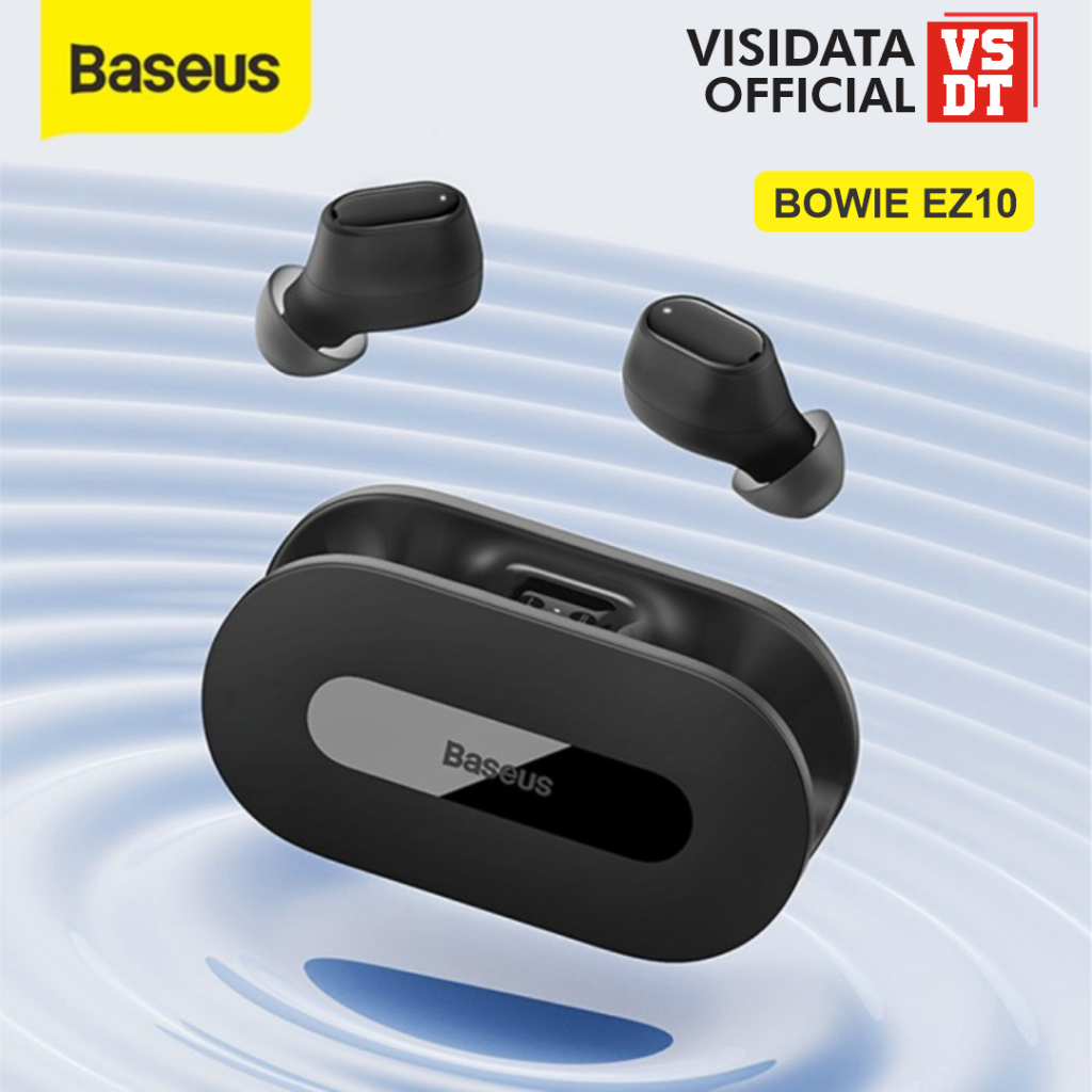 Jual BASEUS BOWIE EZ10 True Wireless Earphone Bluetooth 5.3 TWS EARBUDS ...