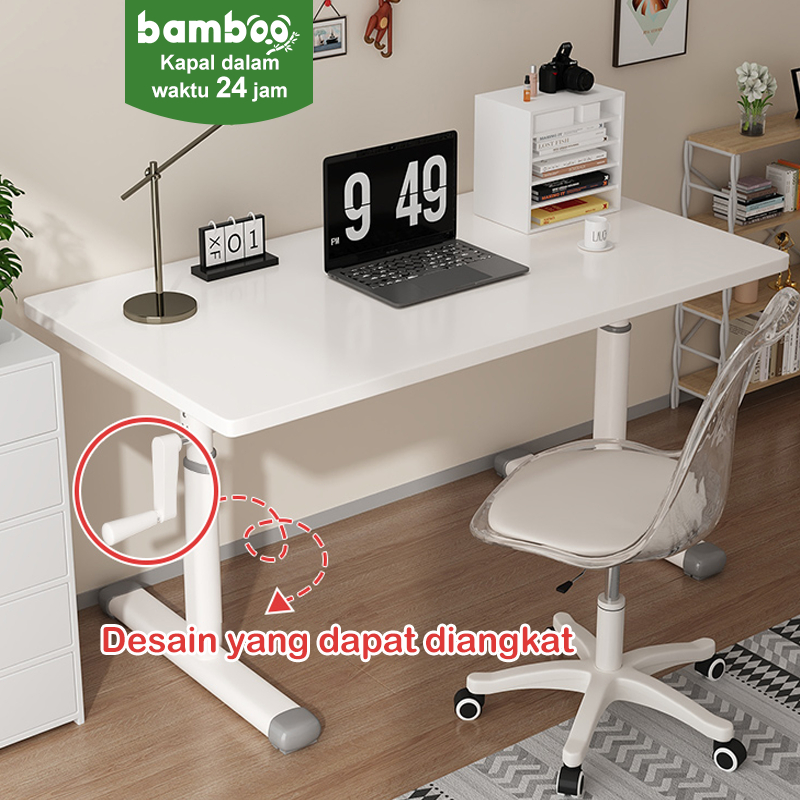 Jual Meja Belajar Adjustable Portable 120CM Meja Kantor Meja Tulis ...