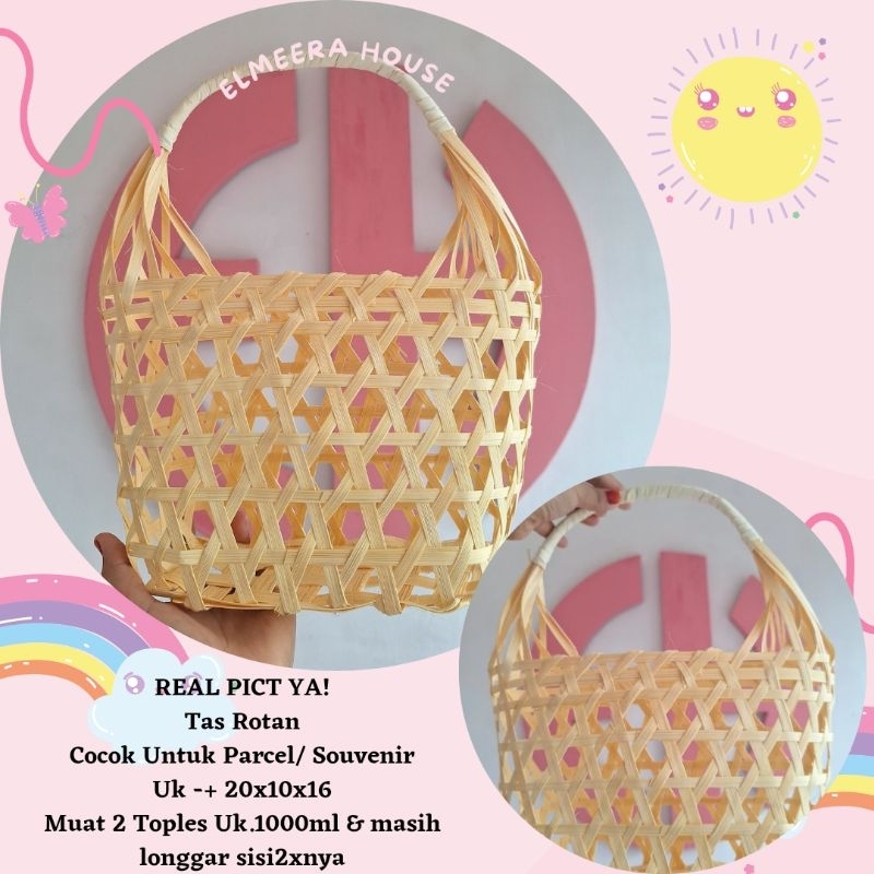 Jual Tas Rotan Untuk Parcel Lebaran | Shopee Indonesia