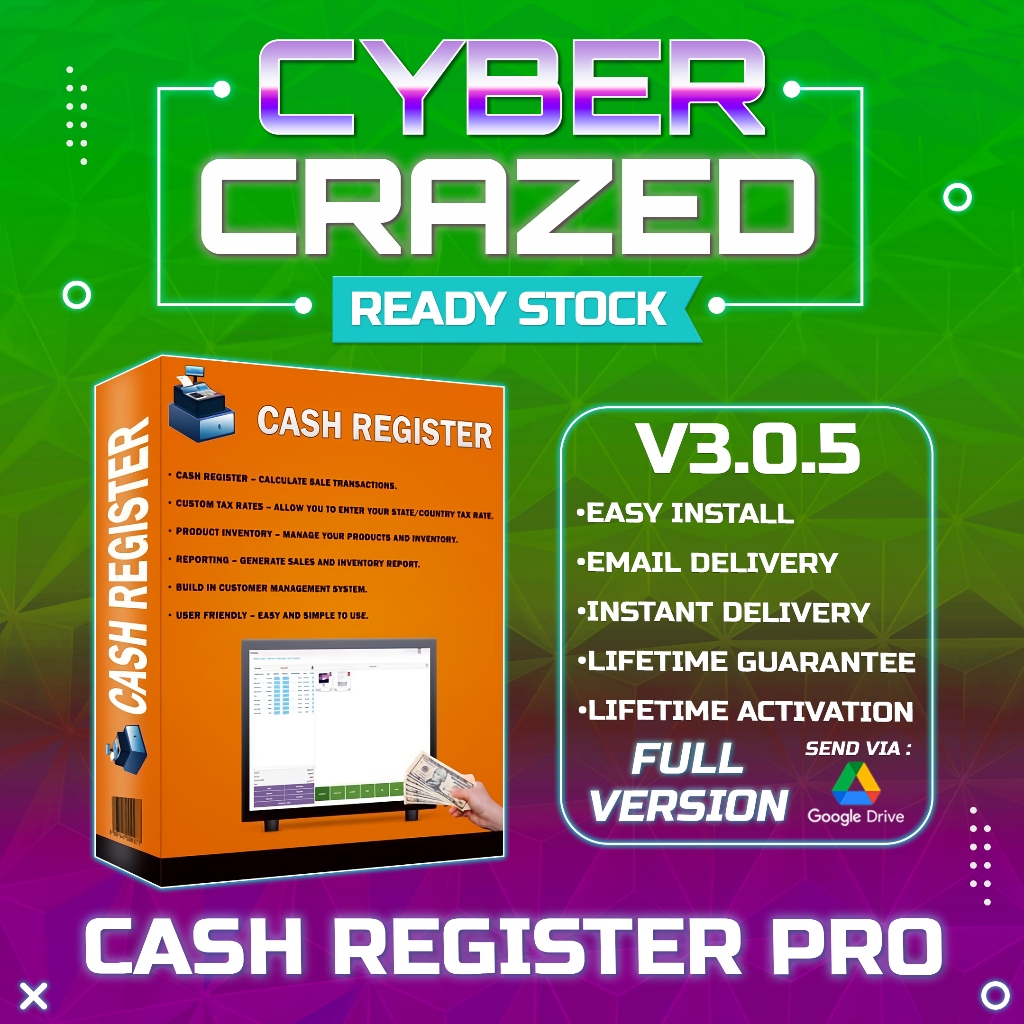 Jual Cash Register Pro 3.0.5 Full Version (Versi Terbaru) | Shopee ...