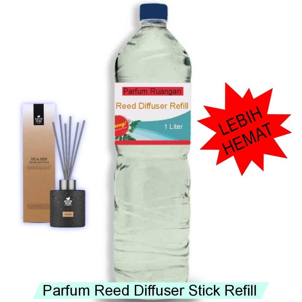 Jual Pengharum Ruangan Reed Diffuser Stick Kemasan Refill 1 Liter ...