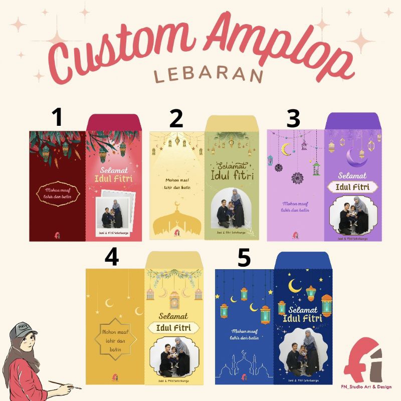 Jual custom amplop lebaran | Shopee Indonesia