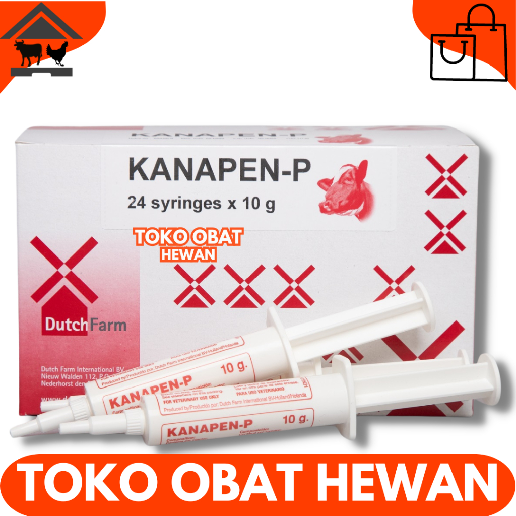 Jual KANAPEN P 10 ML - Obat Mastitis Kambing - Obat Mastitis Sapi ...