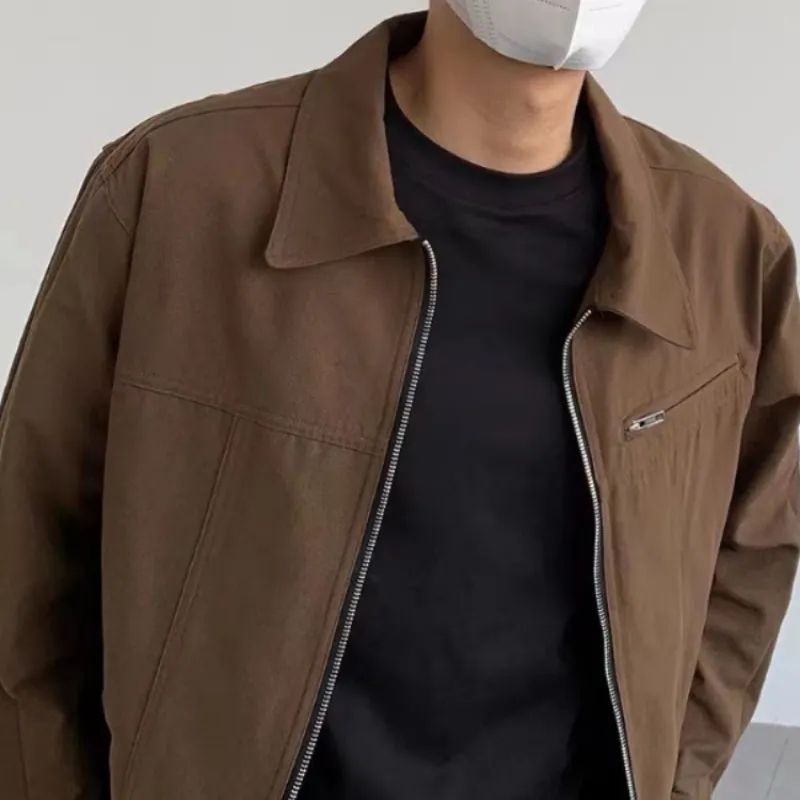 Jual Dan official store - jaket pria terbaru solid katun dril slimfit ...