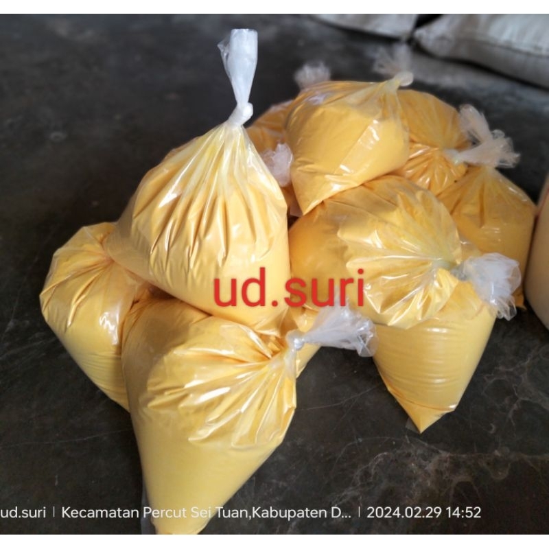 Jual PAC / Poly Aluminium chloride / Penjernih air /(kuning)-1kg ...