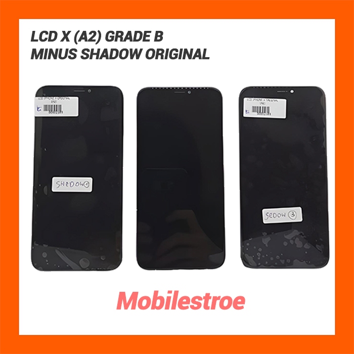 Jual LCD X (A2) GRADE B ORI MINUS SHADOW | Shopee Indonesia