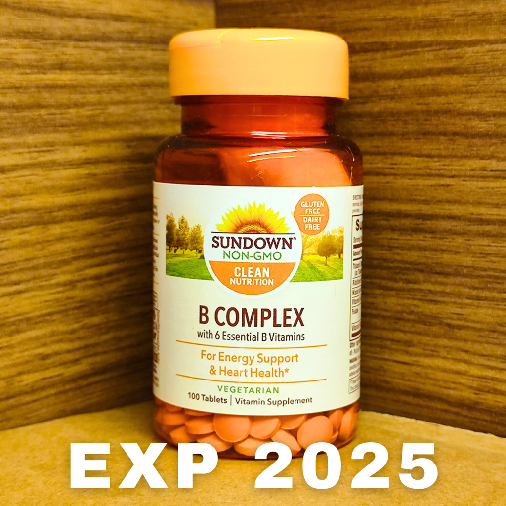 Jual Sundown Naturals Vitamin B-Complex isi 100 Tablets B Compleks ...