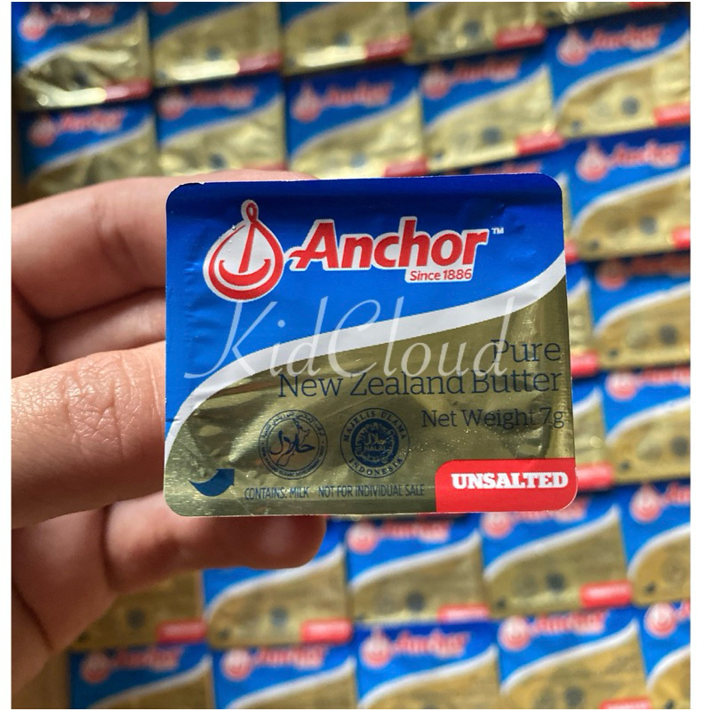 Jual RB Anchor Butter Minidish 7 Gr Per 10 Pcs / Unsalted Butter ...
