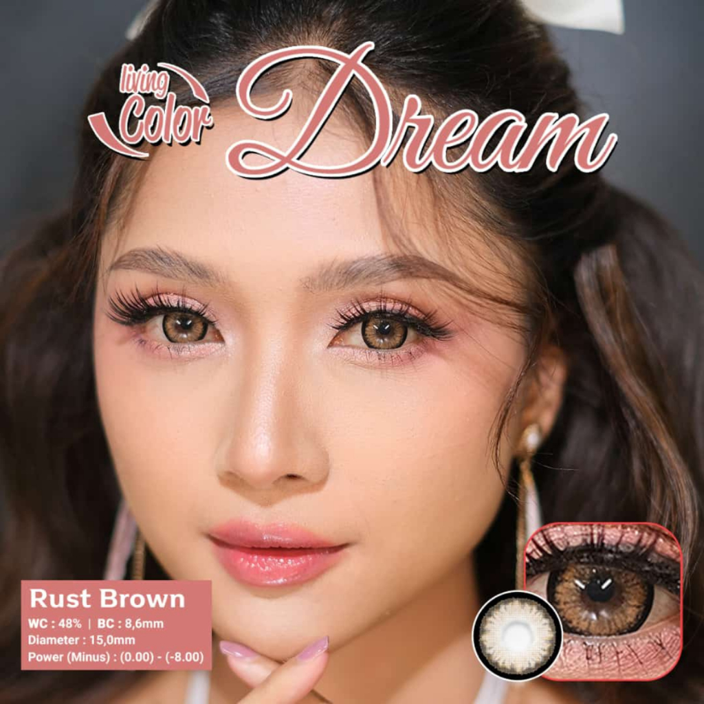 Jual Softlens Normal Living Color DREAM 15mm Gratis Tempat Soflens ...
