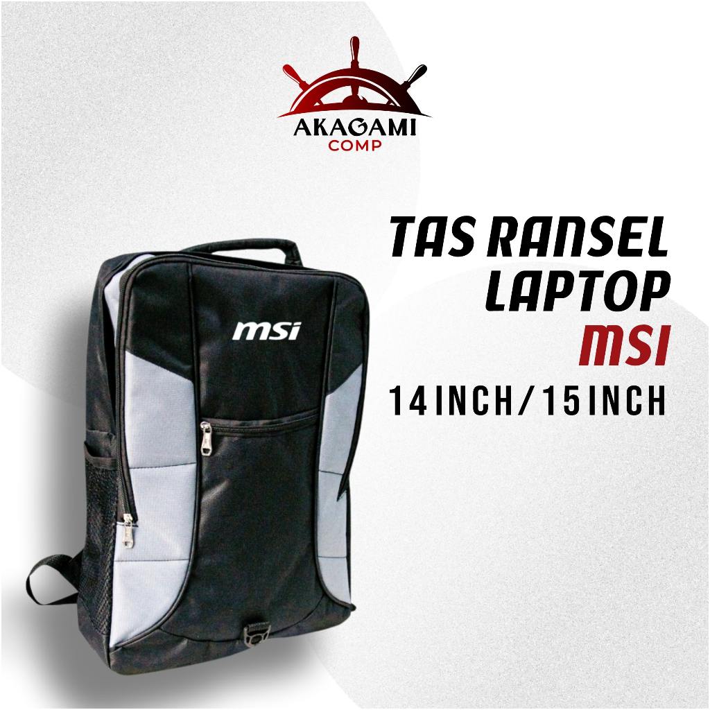 Jual TAS Ransel Laptop MSI 14 Inch / 15 Inch High Quality | Shopee ...
