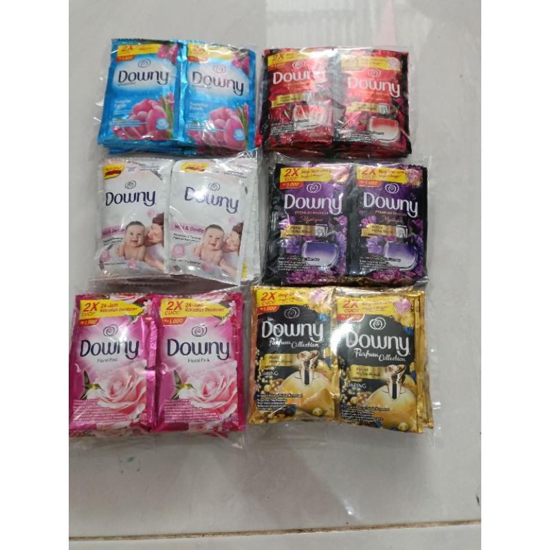 Jual downy sachet 1000 1 pak isi 12pcs | Shopee Indonesia