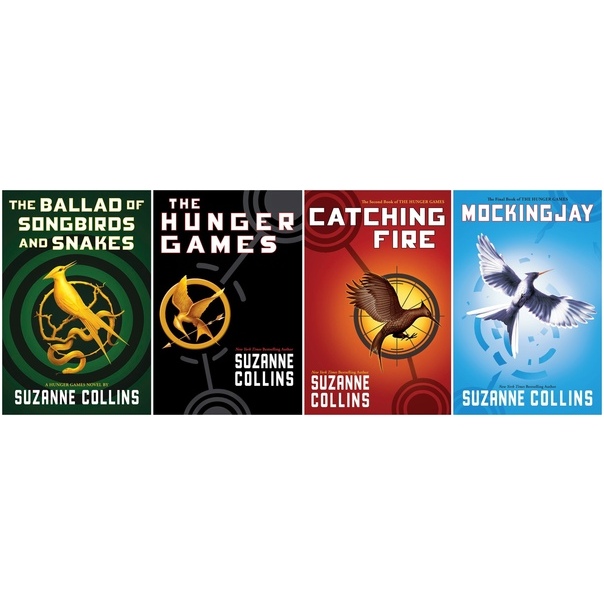 Jual [ENGLISH] PAKET 4 BUKU SUZANNE COLLINS - NOVEL HUNGER GAMES ...