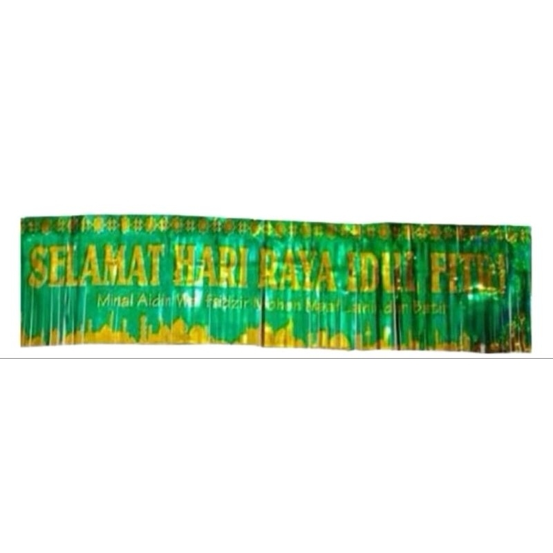 Jual BANNER PINTU SELAMAT IDUL FITRI / TIRAI SELAMAT IDUL FITRI ...