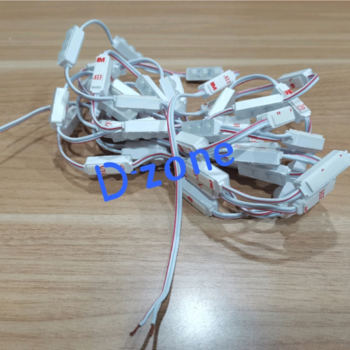 Jual Lampu Led modul mini lensa Dc 12v modul 3mata buat neon box 0.6w/pcs | Shopee Indonesia