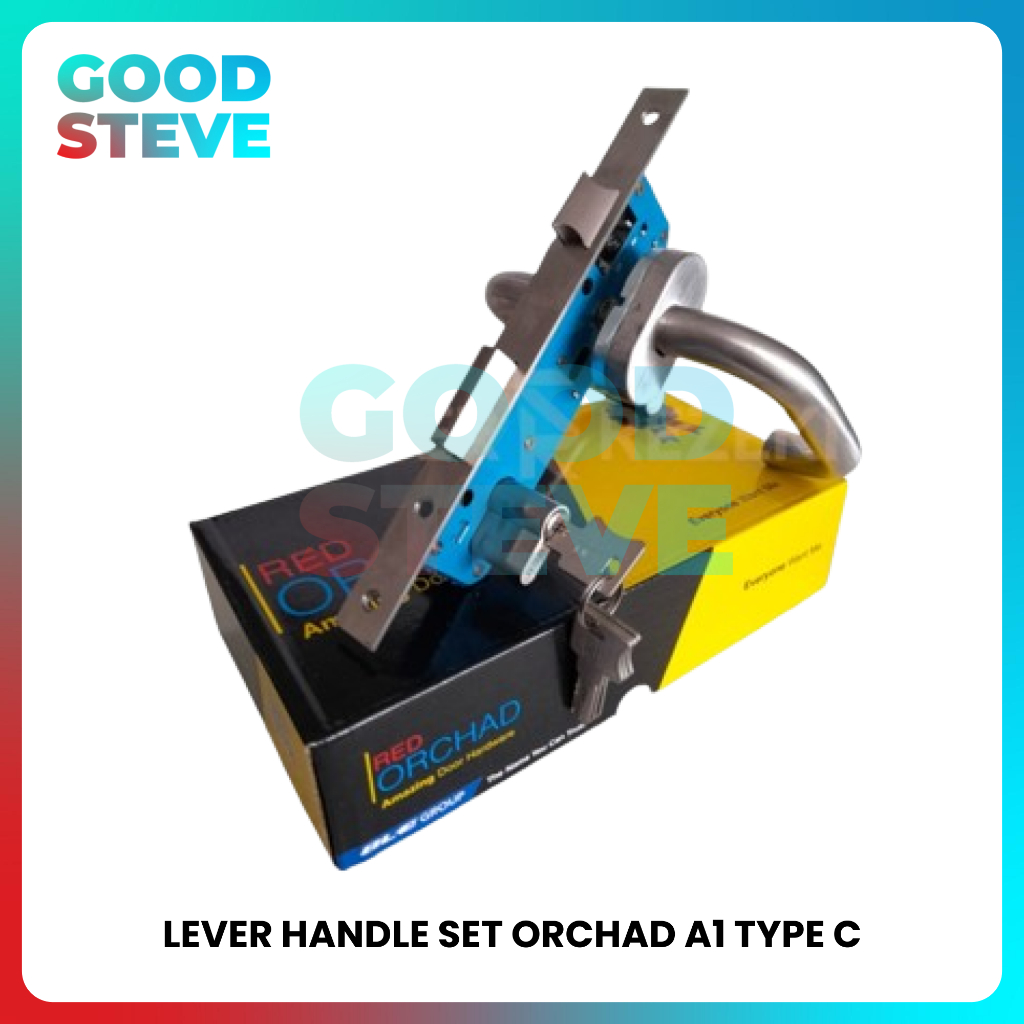 Jual LEVER HANDLE SET ORCHAD A1 TIPE C STAINLESS | Shopee Indonesia