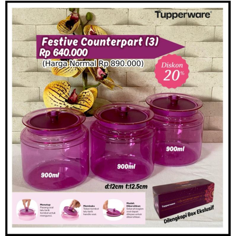Jual Counterpart 900ml (3) | Shopee Indonesia