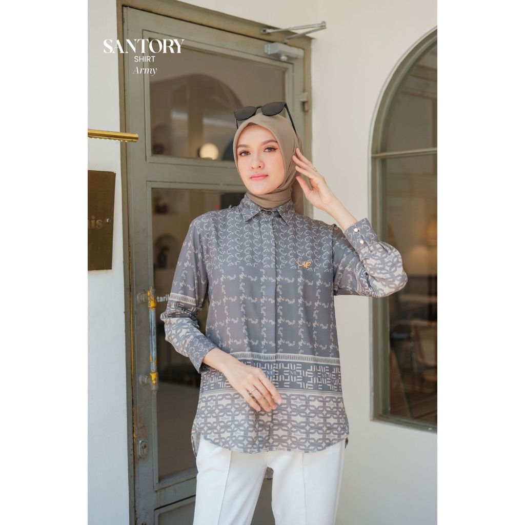 Jual MYLADY HIJAB SANTORY SHIRT | Shopee Indonesia
