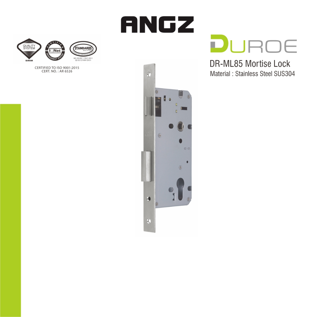 Jual Mortice Lock DUROE DR-ML85 Kunci Pintu Rumah Kamar Gudang Lock ...