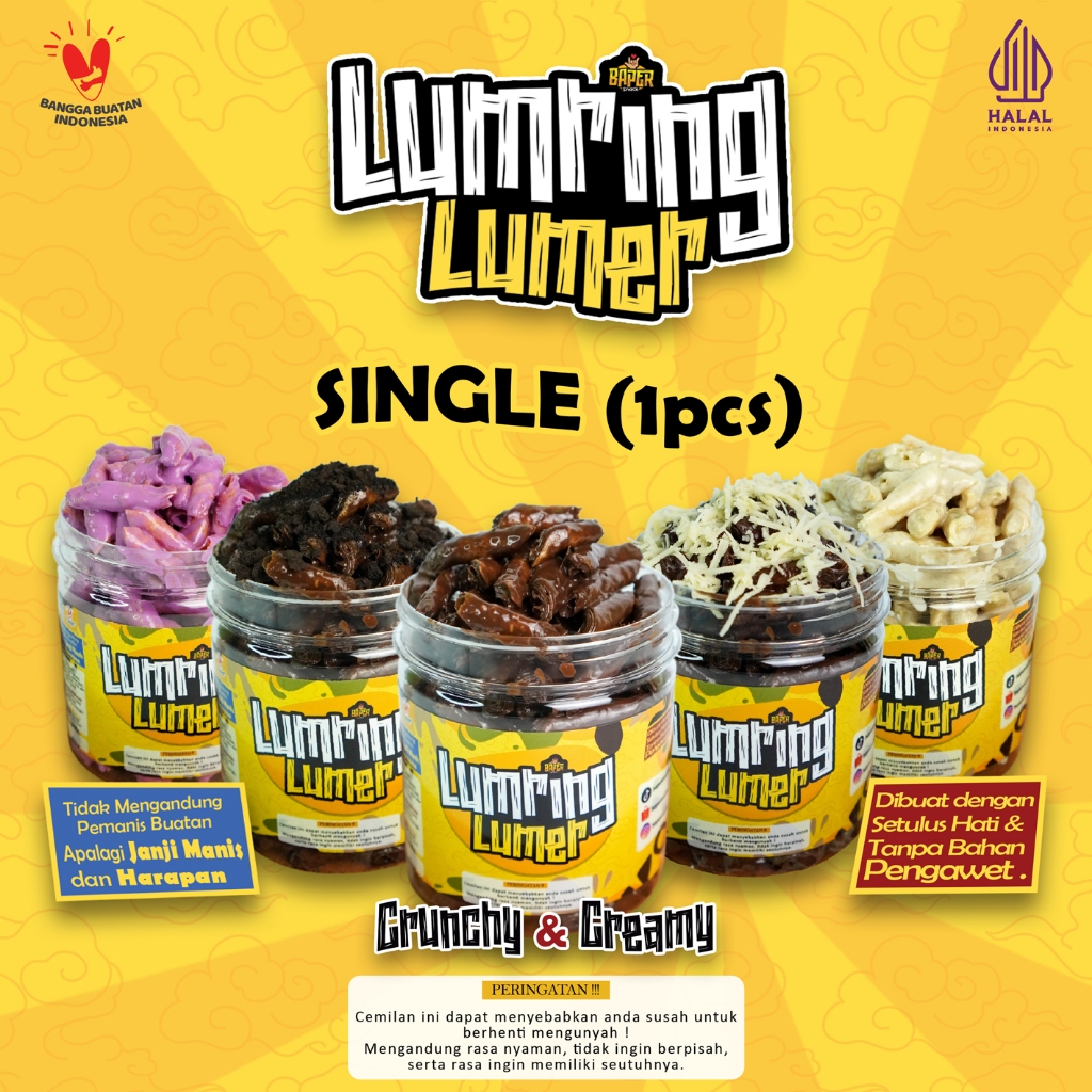 Jual LUMRING LUMER Lumpia Garing Coklat Lumer Aneka Rasa 1pcs (250gr ...