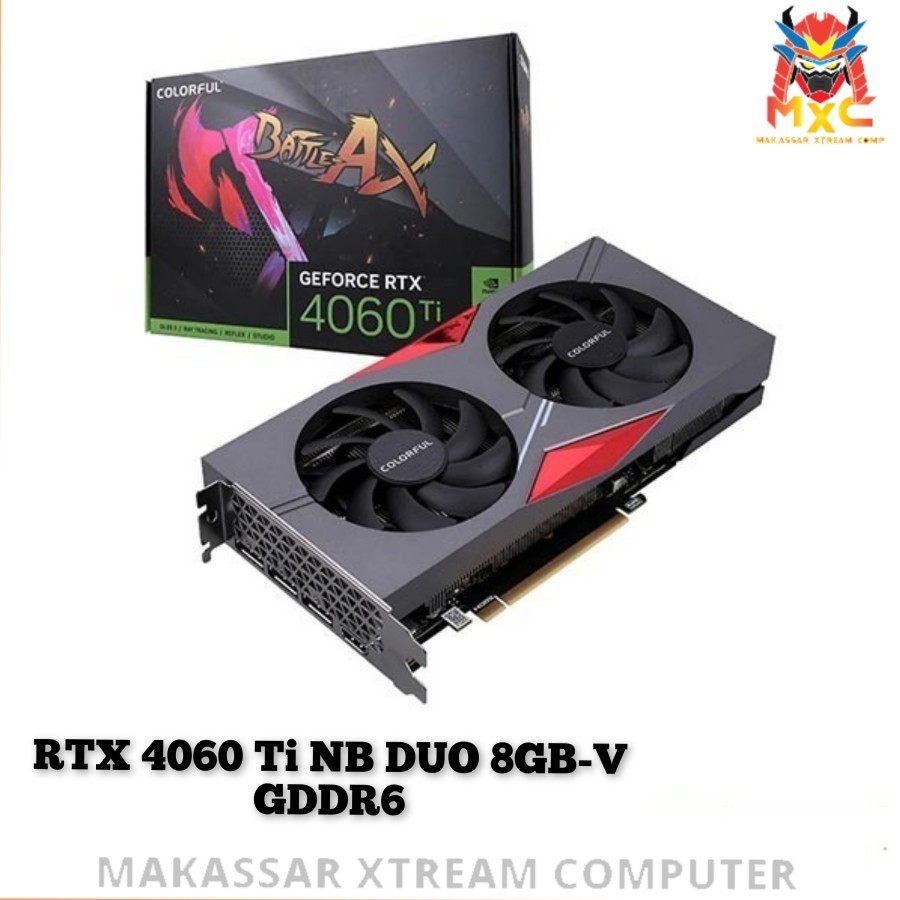 Jual Colorful GeForce RTX 4060 Ti NB DUO 8GB-V - 8GB GDDR6 | Shopee ...