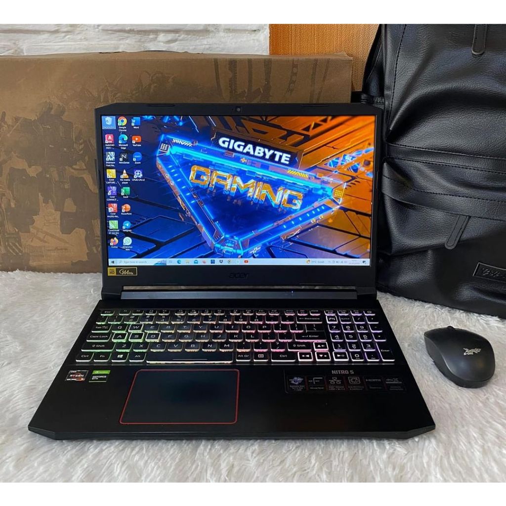 Jual Laptopkulo_GAMING - Laptop Acer Nitro Ryzen RGB 15 Inch | Shopee ...