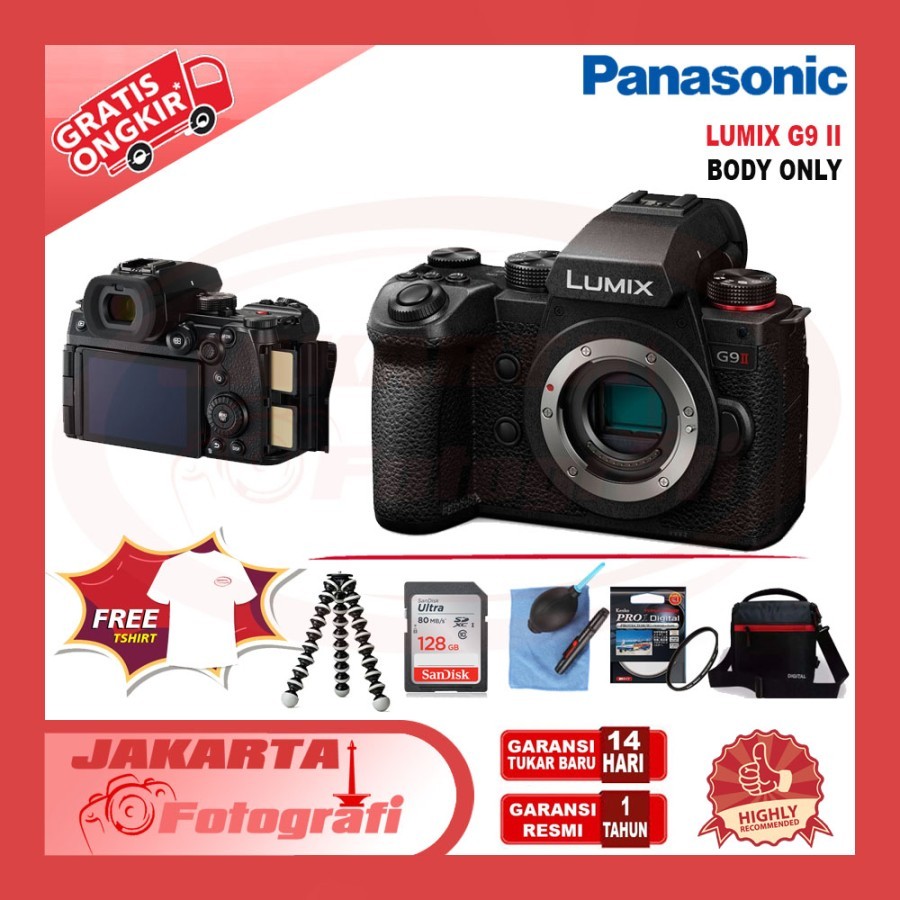 Jual Panasonic Lumix G9 II Mirrorless Camera | Shopee Indonesia