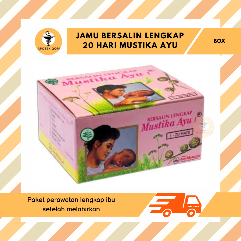 Jual MUSTIKA AYU JAMU BERSALIN LENGKAP 20 HARI AIR MANCUR/PERAWATAN IBU ...