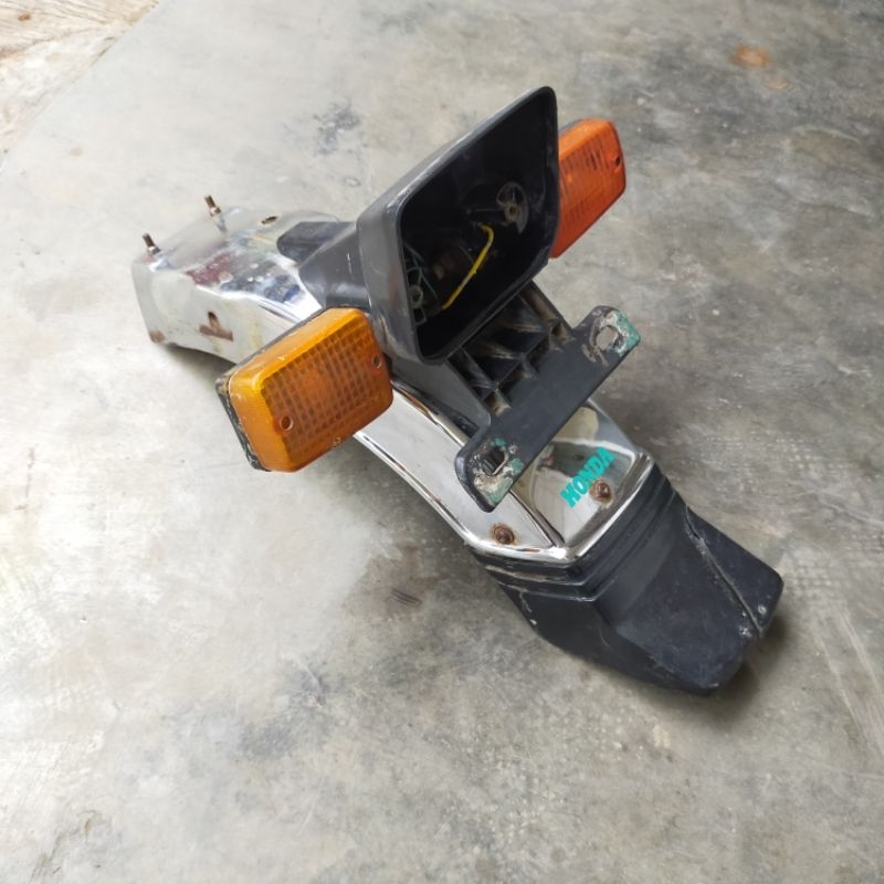 Jual Slebor Spakbor Spakboar Belakang Besi Chrome Honda Win 100 Win100 ...