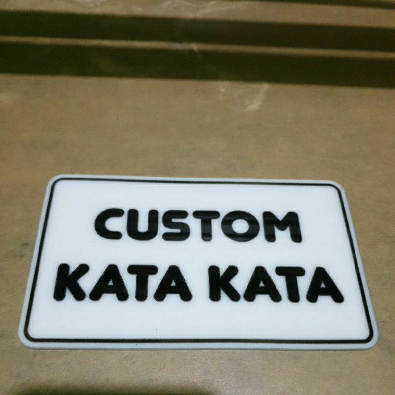 Jual SIGNAGE CUSTOM/PENANDA CUSTOM SUKA SUKA/AKRILIK 2MM | Shopee Indonesia