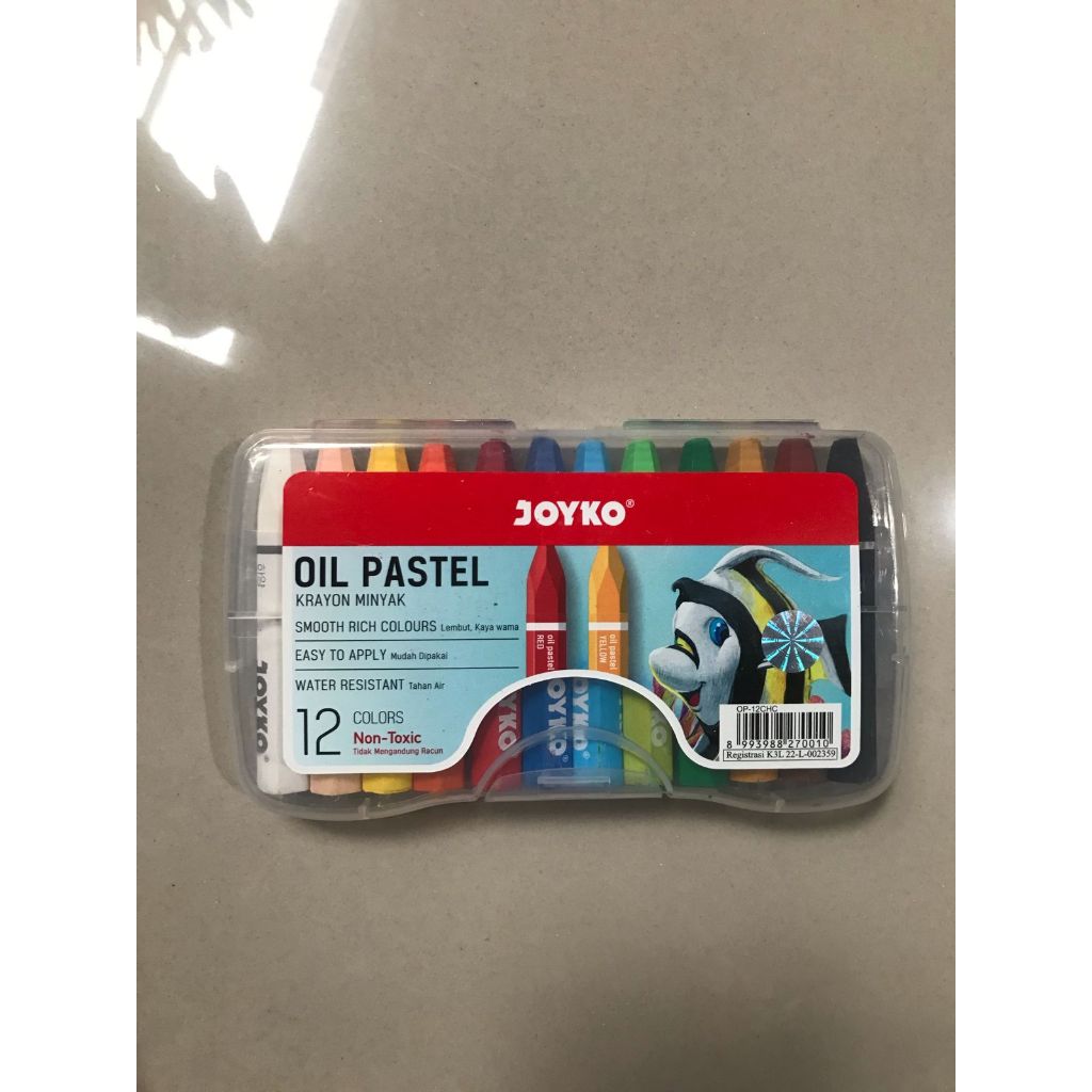 Jual Crayon Pastel Titi Joyko Isi 12 Krayon | Shopee Indonesia