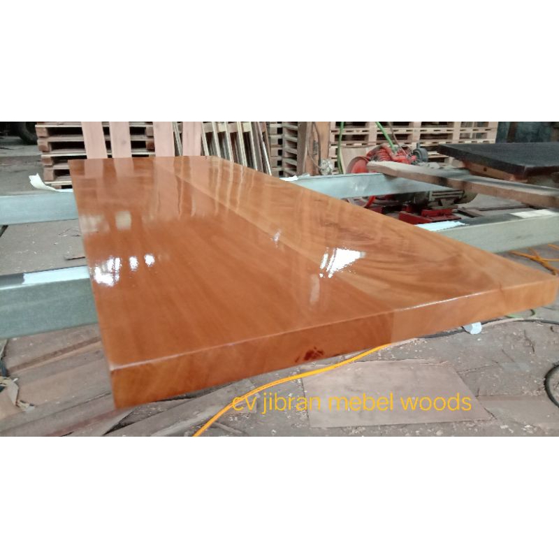 Jual meja top table size 100x60x2 minimalis natural | Shopee Indonesia