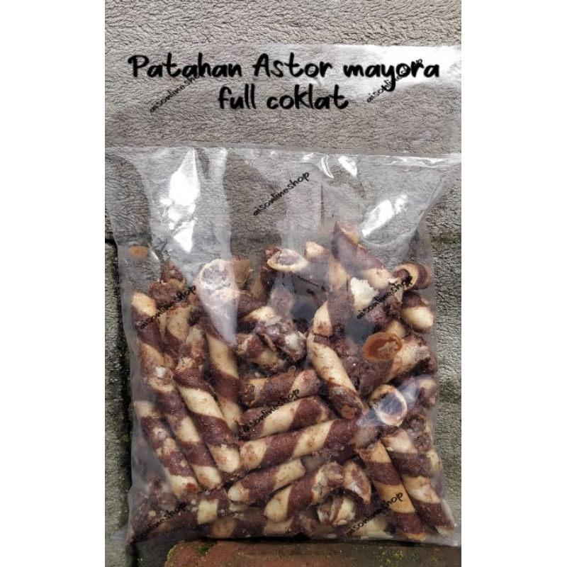 Jual Patahan Astor Mayora Full coklat berat 400gr | Shopee Indonesia