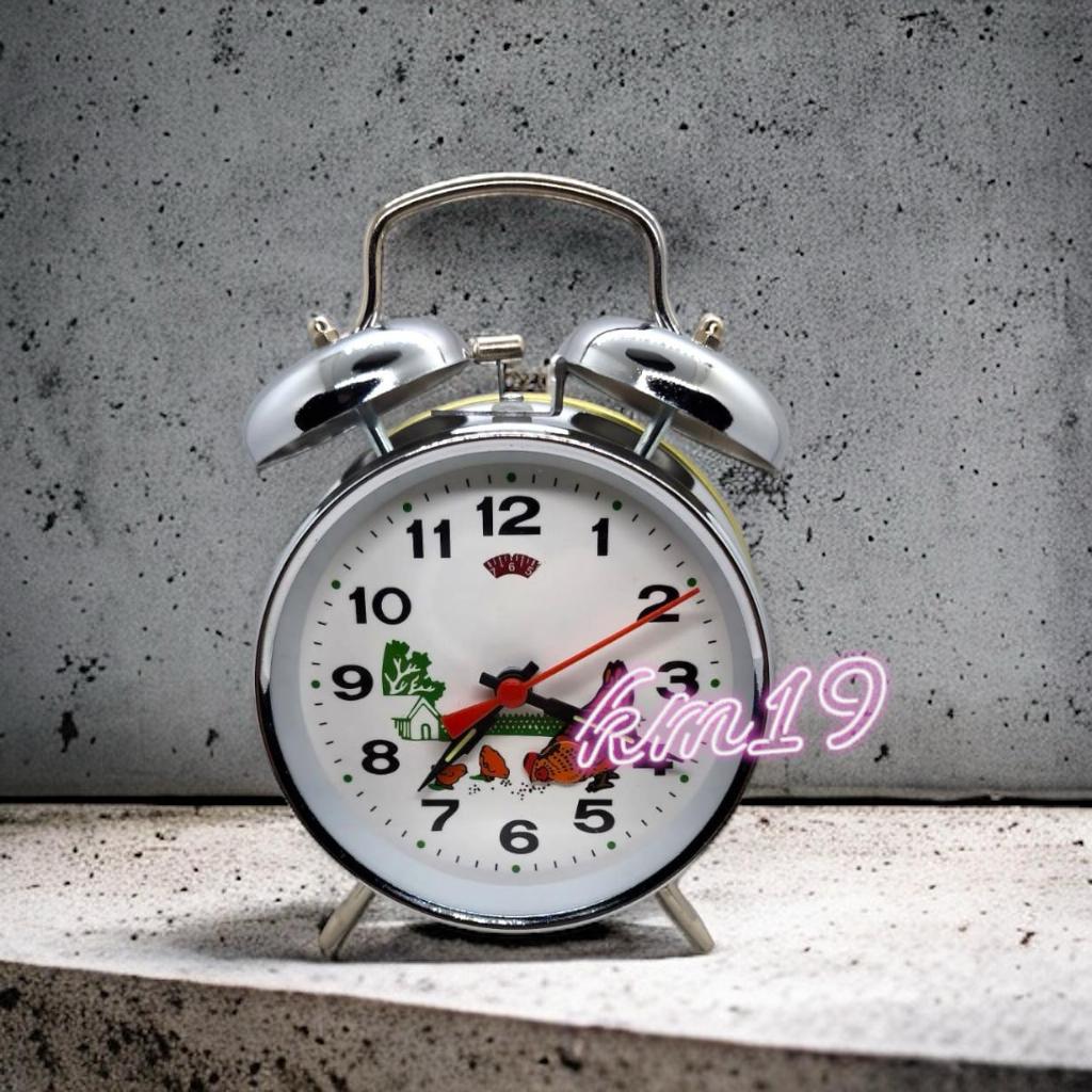 Jual Jam Beker Weker Ayam Antik UKURAN BESAR PUTAR ENGKOL TANPA BATERAI ...