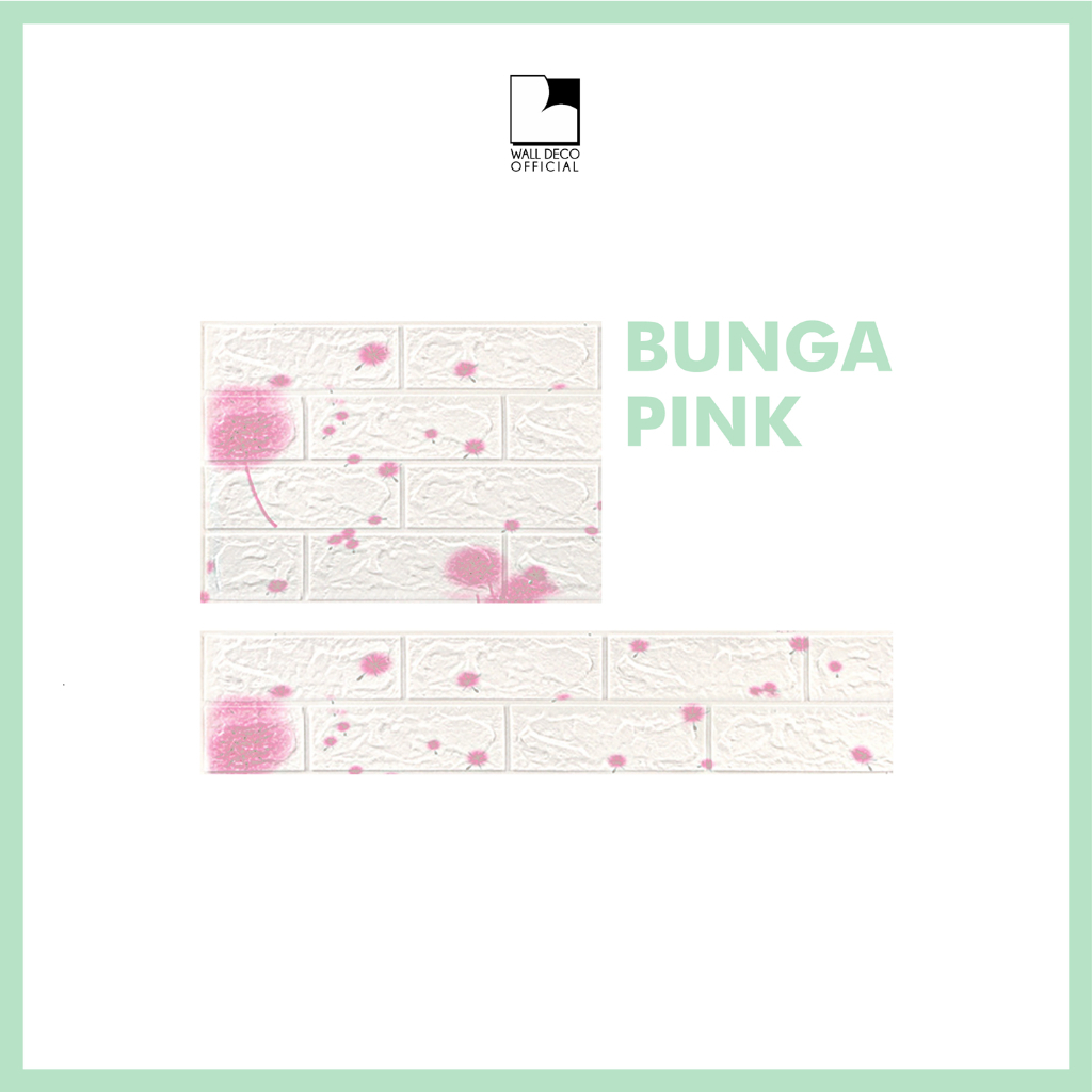 Jual Wall Deco - Wallpaper Dinding Kamar Tidur 3D Foam Aesthetic Ruang ...