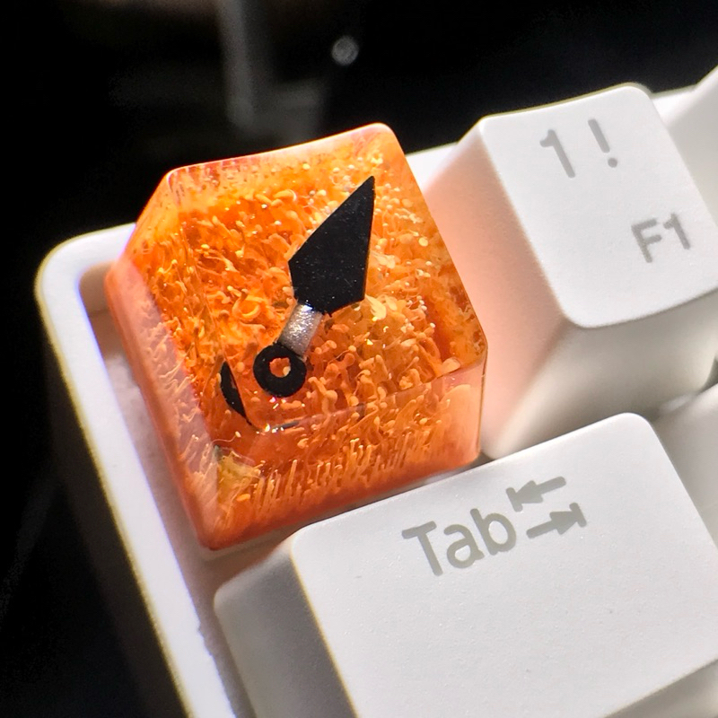 Jual Artisan Keycaps Resin || Naruto || Ninja || mechanical keyboard ...