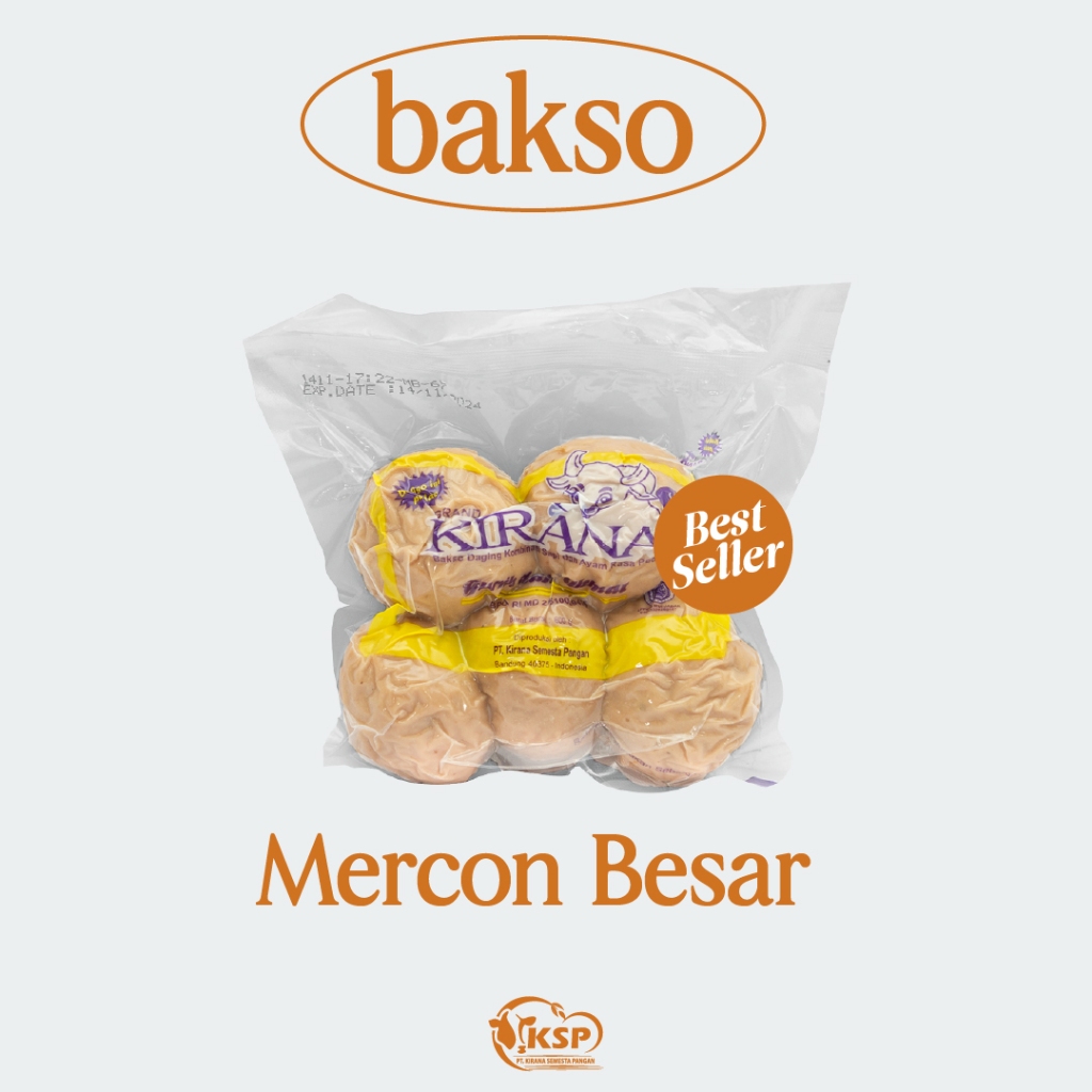 Jual BASO KIRANA MERCON BESAR ISI 5 - PEDAS DAN MUDAH DISAJIKAN ...