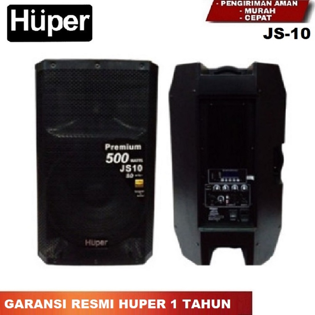 Jual Huper JS10 Speaker Aktif 15 Inch Original Garansi Resmi JS-10 / Satuan / New / Original ...