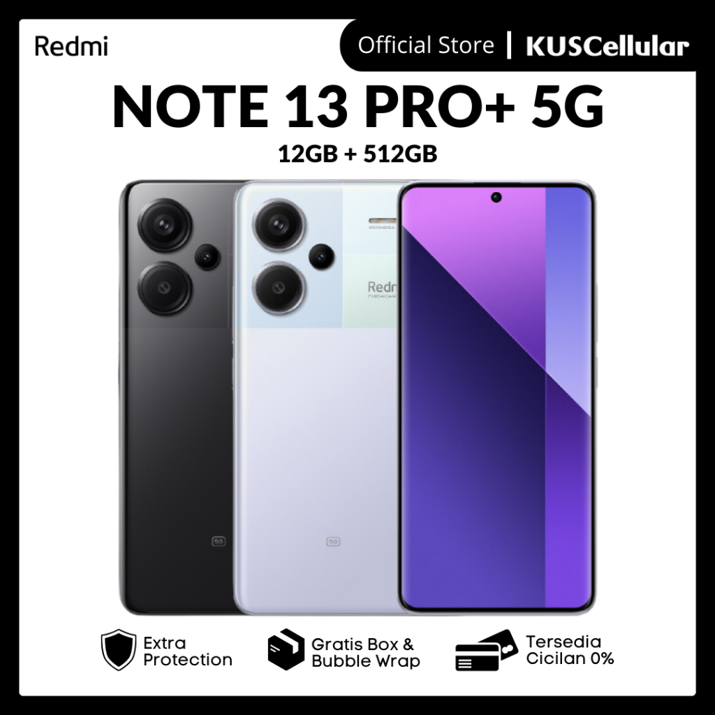 Jual REDMI NOTE 13 PRO+ 5G 12/512 GARANSI RESMI | Shopee Indonesia