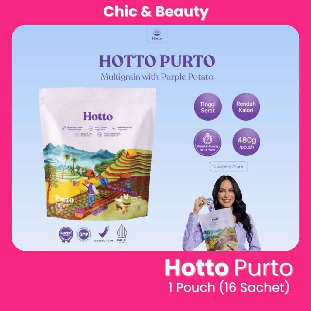Jual Hotto Purto Multigrain with Purple Potato Minuman Kesehatan Tinggi ...