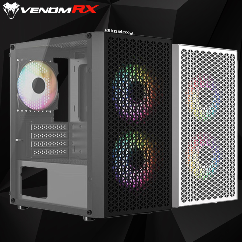 Jual VenomRX BALDUR OMEGA Tempered Glass M-ATX Gaming Case - Casing ...