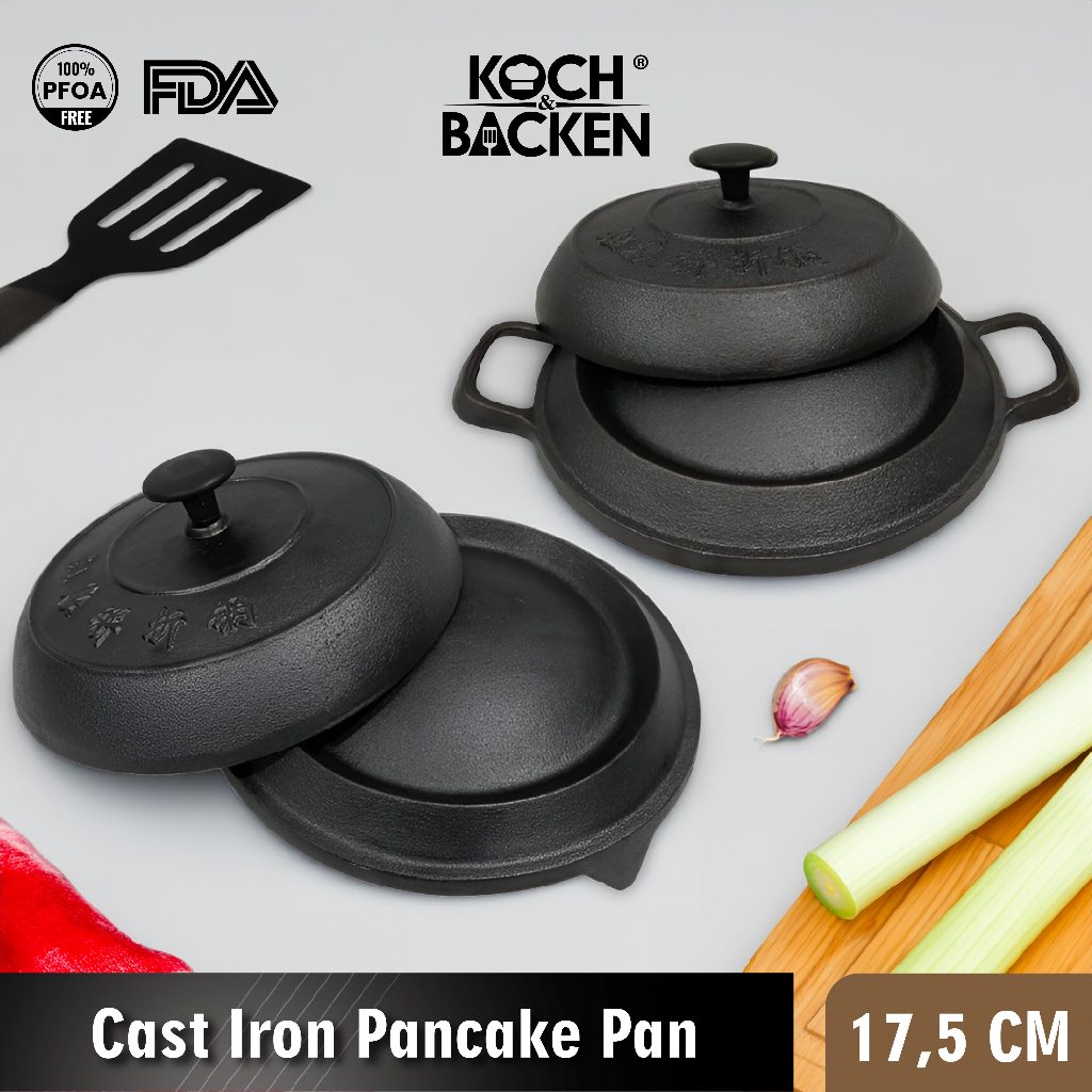 Jual KOCH&BACKEN Cetakan Loyang Kue Martabak Cast Iron Pancake Pan ...