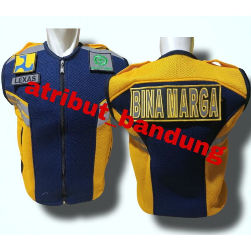 Jual rompi safety k3 doublemesh,rompi kerja lapangan, rompi pu ...