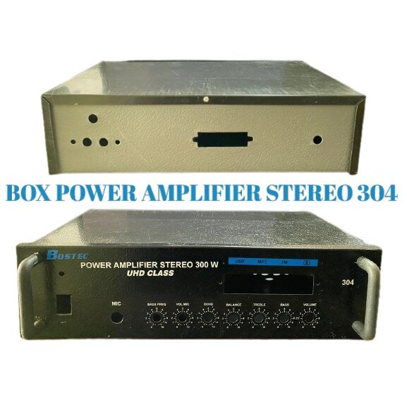 Jual BOX POWER AMPLIFIER STEREO 304 BOSTEC UHD CLASS | Shopee Indonesia