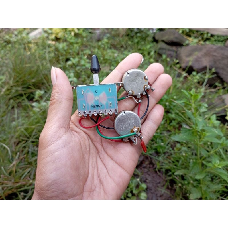 Jual Wiring Gitar 5 Way HH 2502N Switch Original Ibanez Cort | Shopee Indonesia