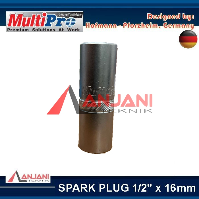 Jual MULTIPRO KUNCI BUSI 1/2" INCH x 16 mm SPARK PLUG MATA SOK SOCKET ...