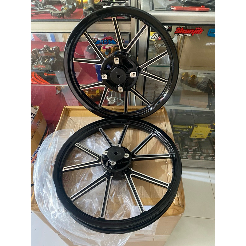 Jual VELG NINJA R NINJA SS POWER GP WHEEL LIST BUBUT | Shopee Indonesia