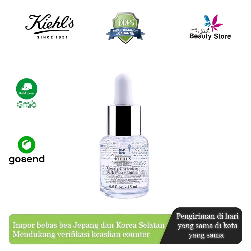Jual Kiehls Clearly Corrective Dark Spot Solution 15ml/50ml | Shopee ...