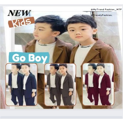 Jual Set 3in1 Blazer GO BOY Kid | Velano Kid | ENZO | List Kidden ...
