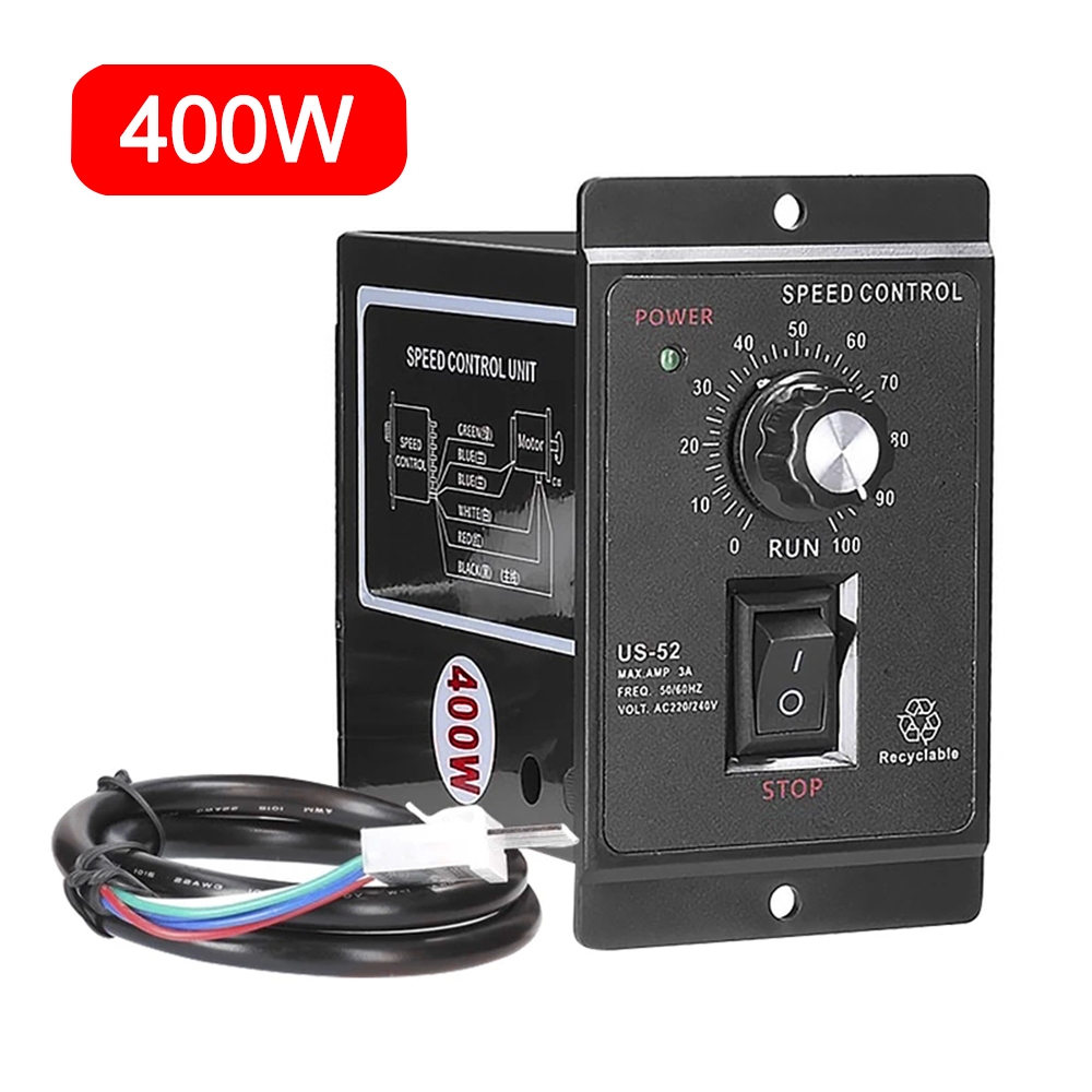 Jual Motor Speed Controller Regulator Forward And Backward 400W 220V ...