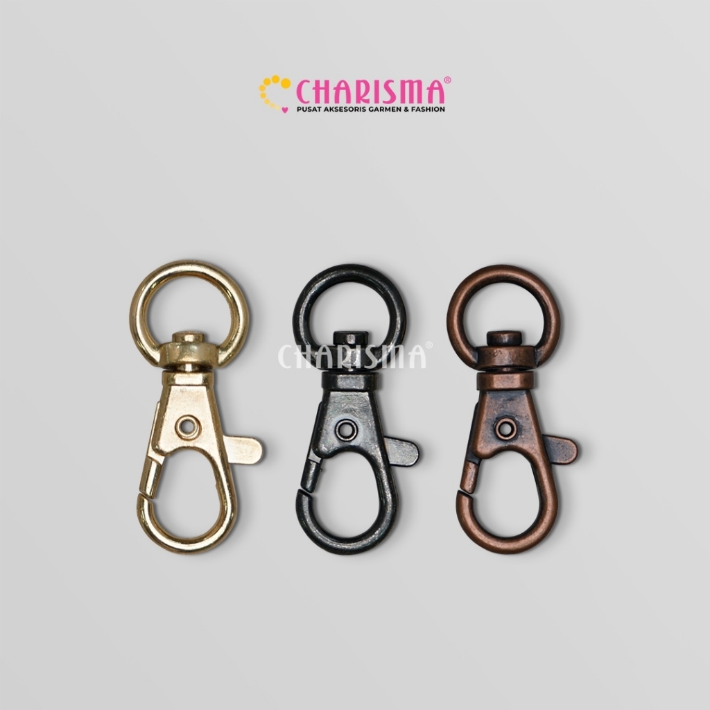 Jual Charisma Besi Kaitan Tas 4cm - Cantolan Tas Besi / Pengait Besi ...